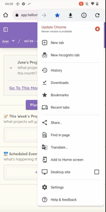 How to Add Momentum to Your Home Screen on Android - Momentum